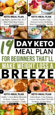 19-Day Keto Diet Plan For Beginners With Meal Plan & Recipes