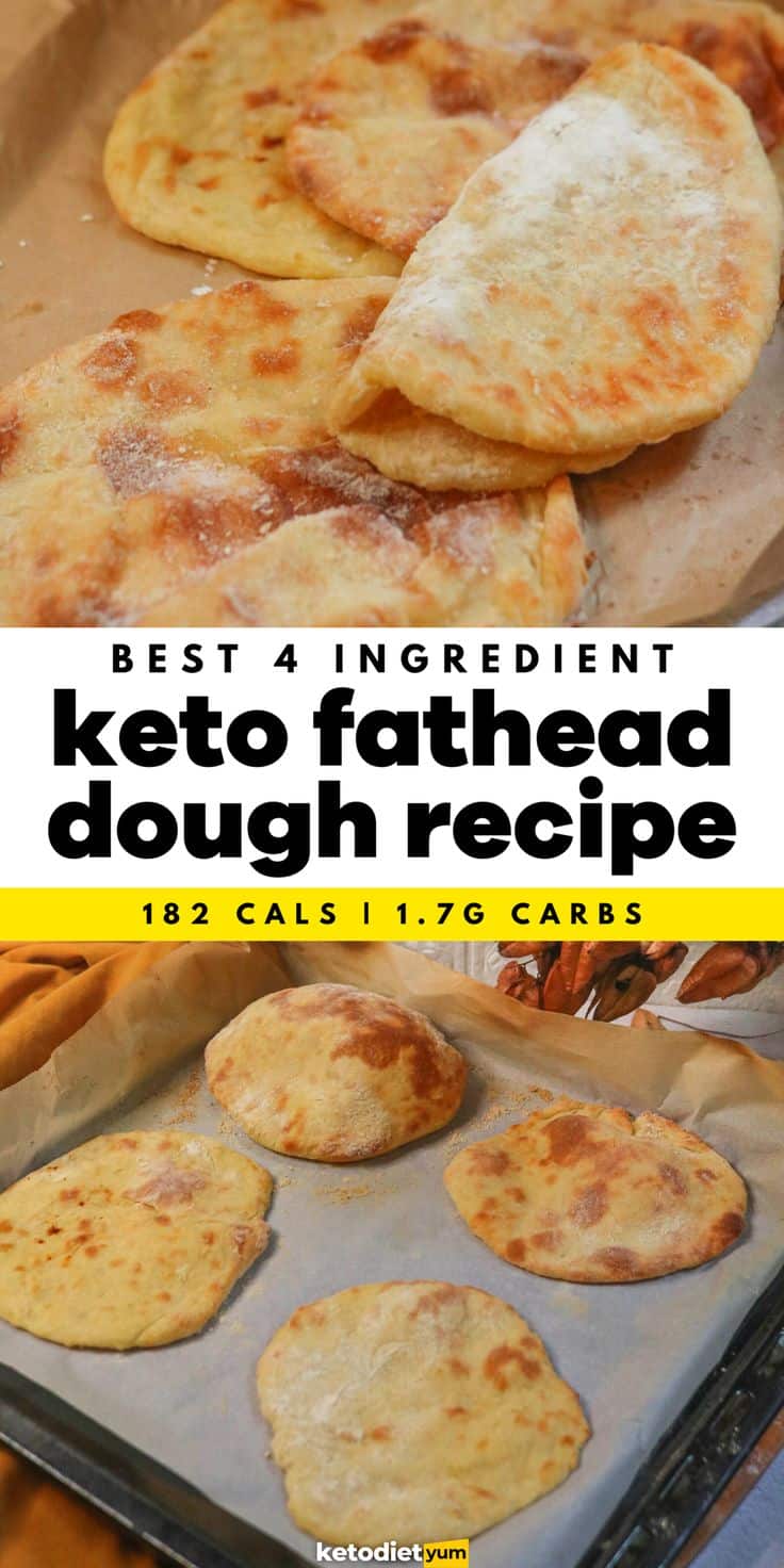 Keto Fathead Dough Recipe (4 Ingredients!)