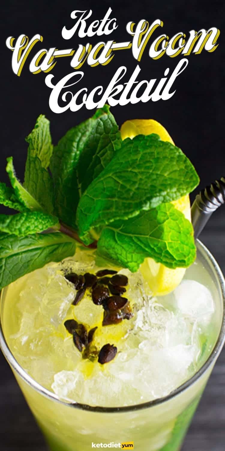 Keto Va-Va-Voom Cocktail - Keto Diet Yum