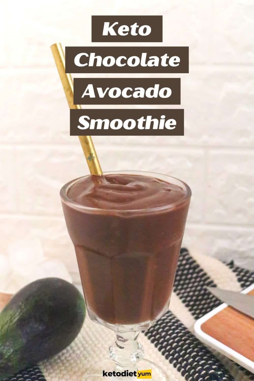 Creamy Keto Avocado Smoothie Recipe – Keto Diet Yum