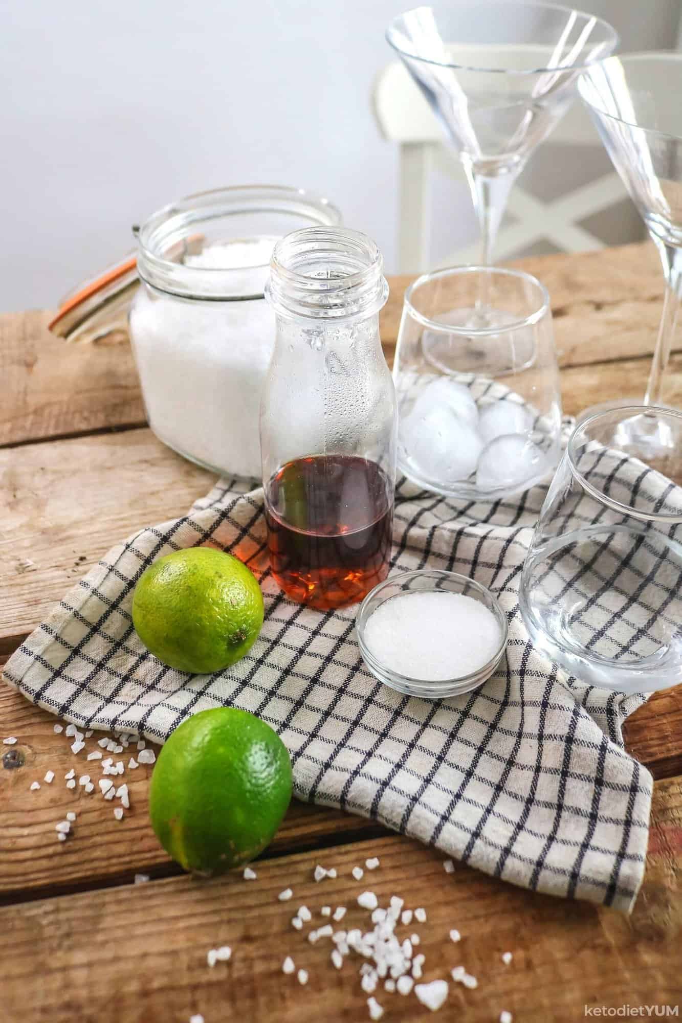 Keto Classic Margarita (0.7g Net Carbs)