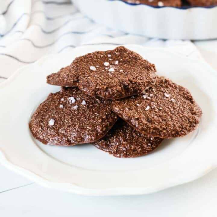 Keto Ginger Snap Cookies (Low Carb + Gluten Free)