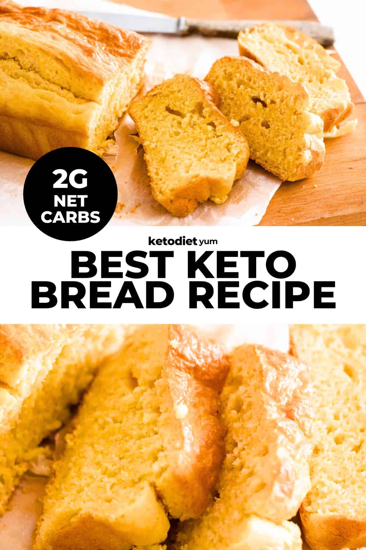 Easy Keto Bread Recipe With 5 Ingredients