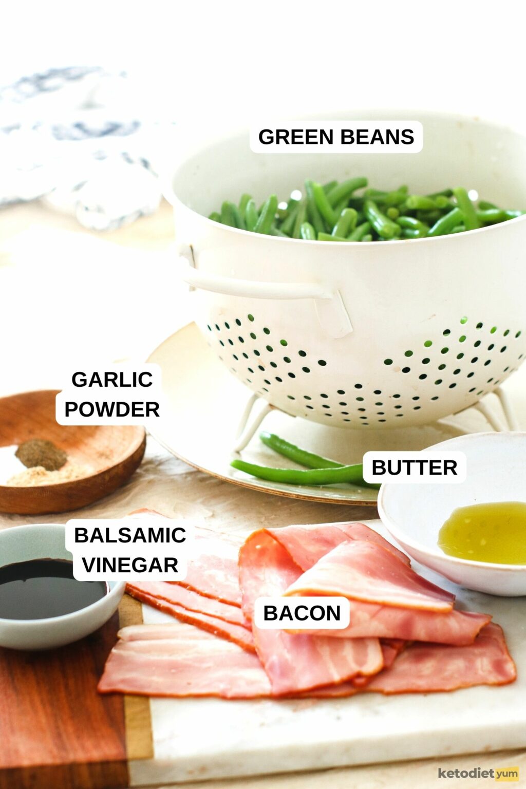 Healthy Bacon Wrapped Green Beans (Low-Carb/Gluten-Free)