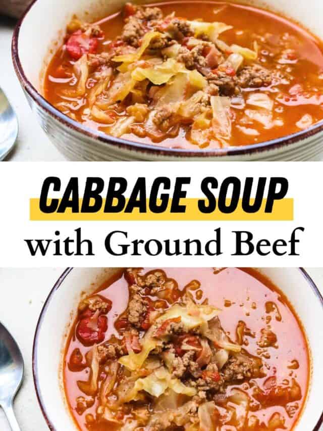 Tomato Cabbage Soup With Ground Beef Keto Gluten Free
