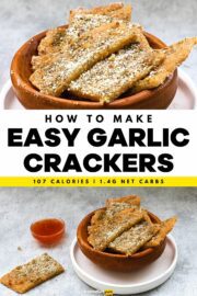 Easy Garlic Crackers Recipe: Perfect For Dipping & Spreading