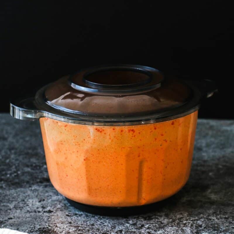 Roasted Red Pepper Gouda Soup - Keto Diet Yum