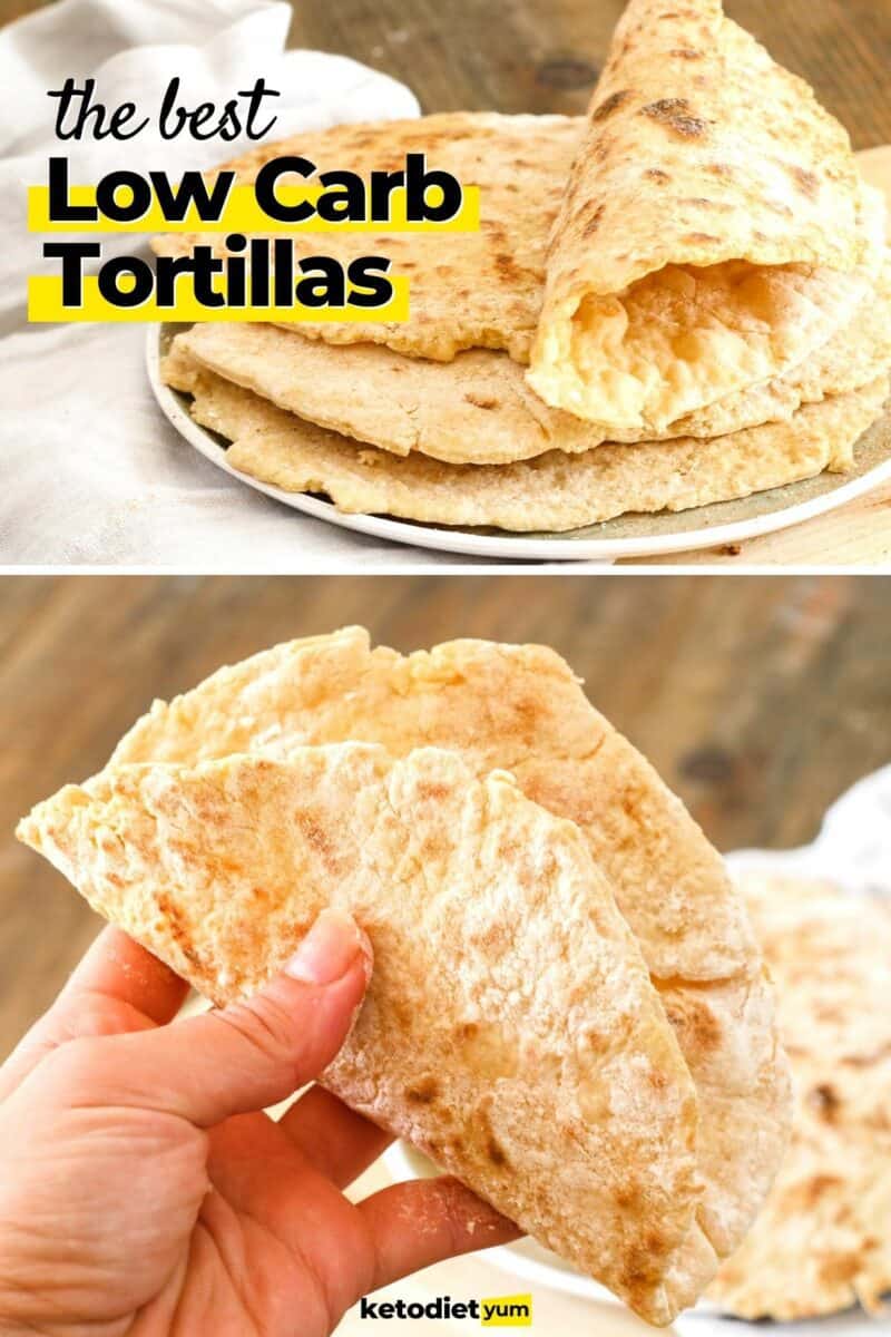 Best Low Carb Tortillas Recipe (15 Minutes + Gluten Free)