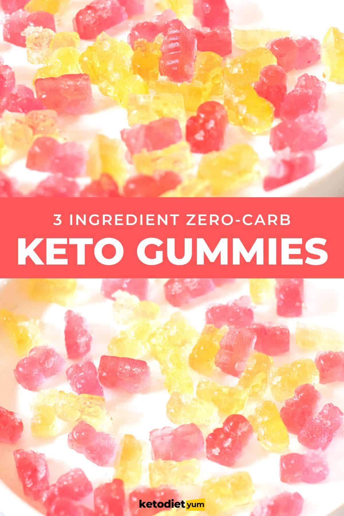 Electrolyte Gummies (Zero-Carb Keto Gummies) - Keto Diet Yum