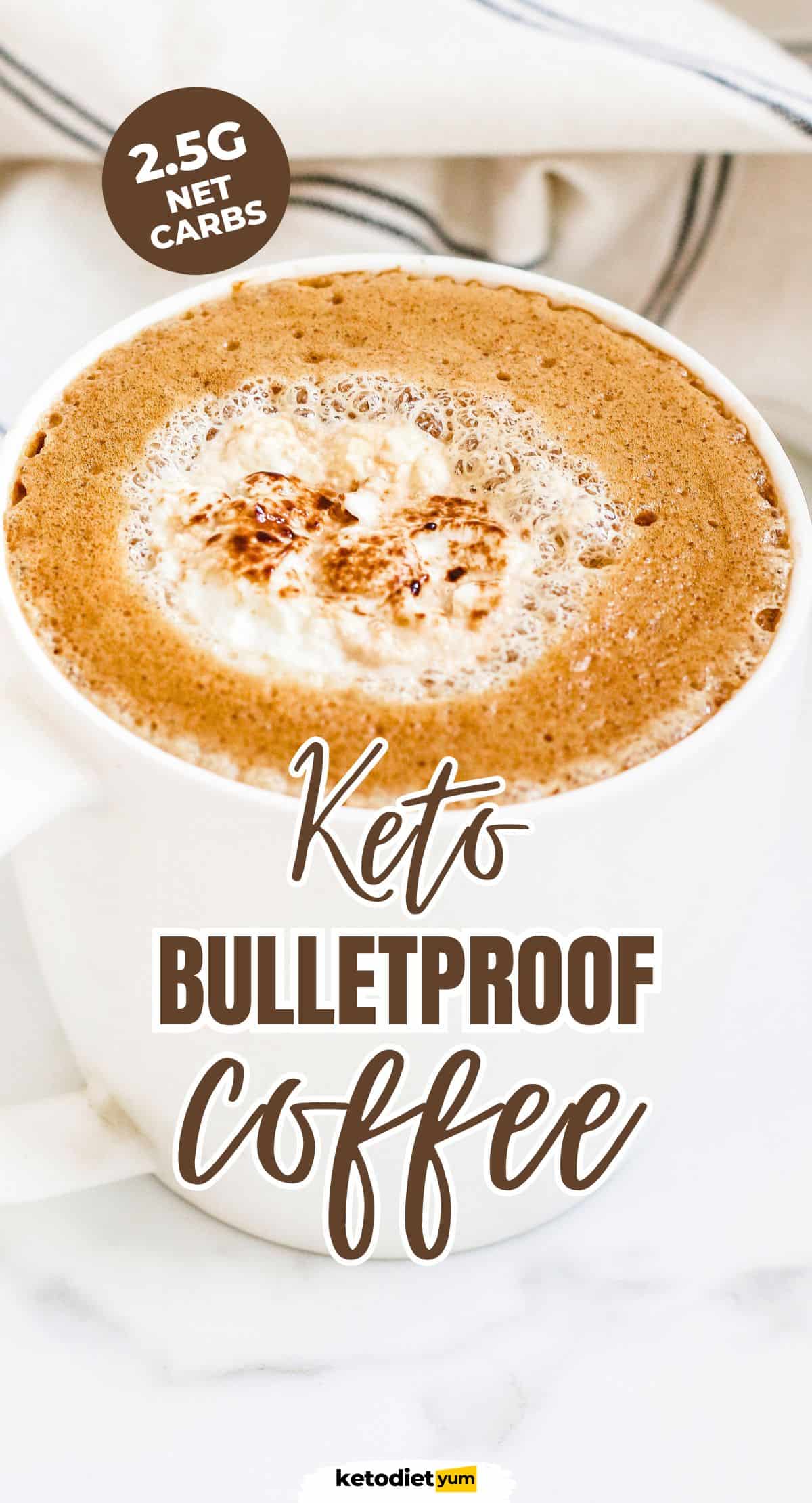 Keto Bulletproof Coffee (5 Minutes + 5 Ingredients)