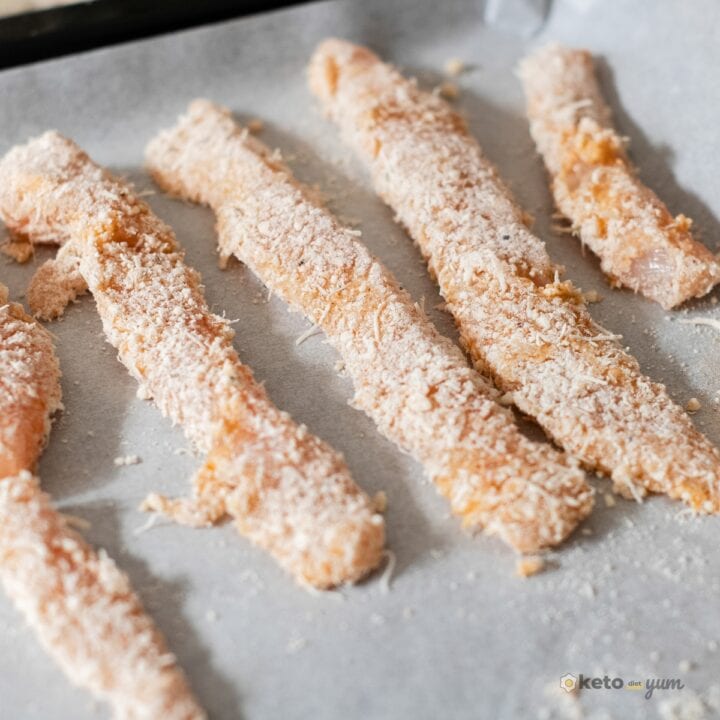 Homemade Chicken Fries - Keto Diet Yum